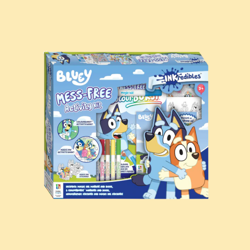 Bluey Activity Kit – Mess-Free Fun | BubbaCo