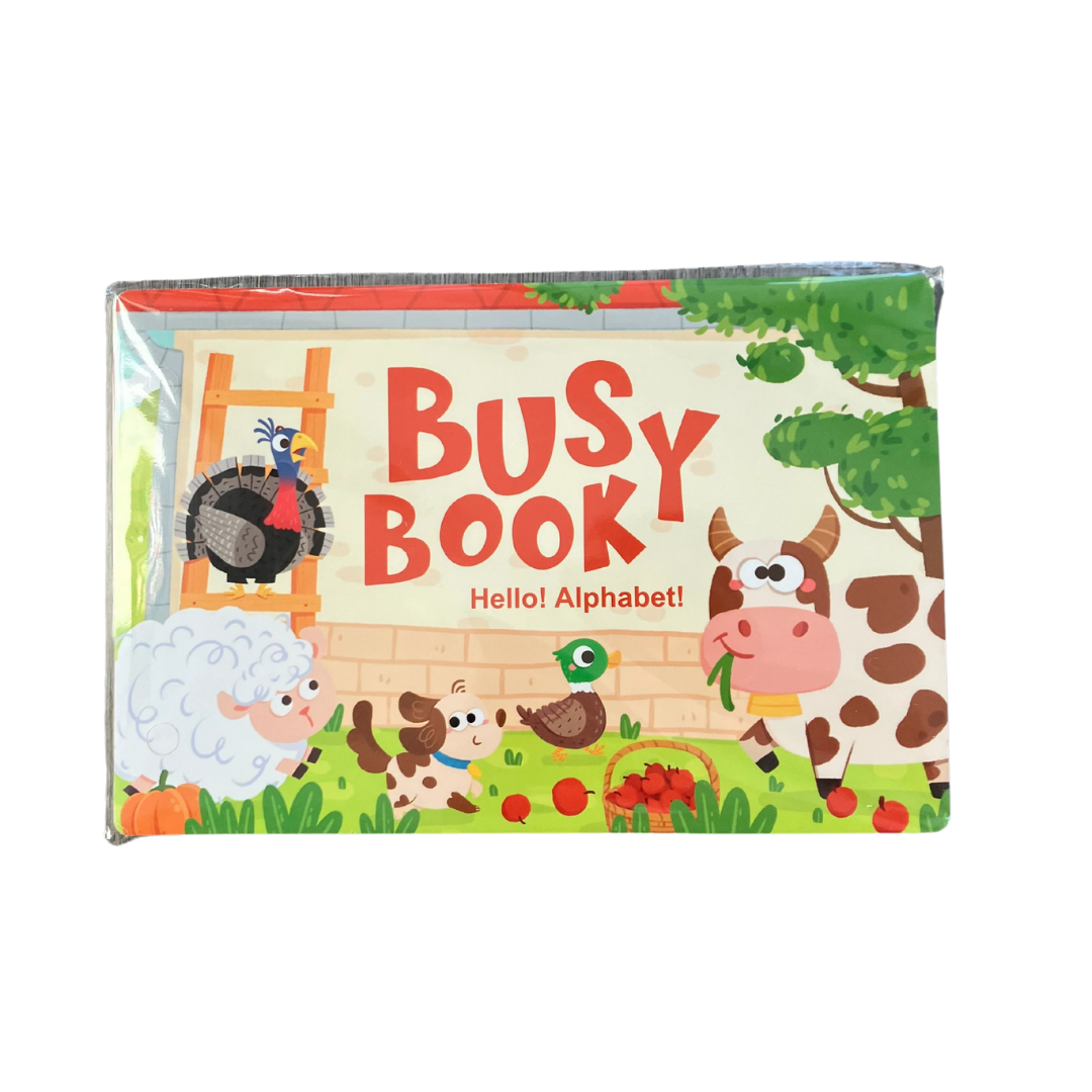 Early Learning Busy Book - Hello Alphabet – BubbaCo